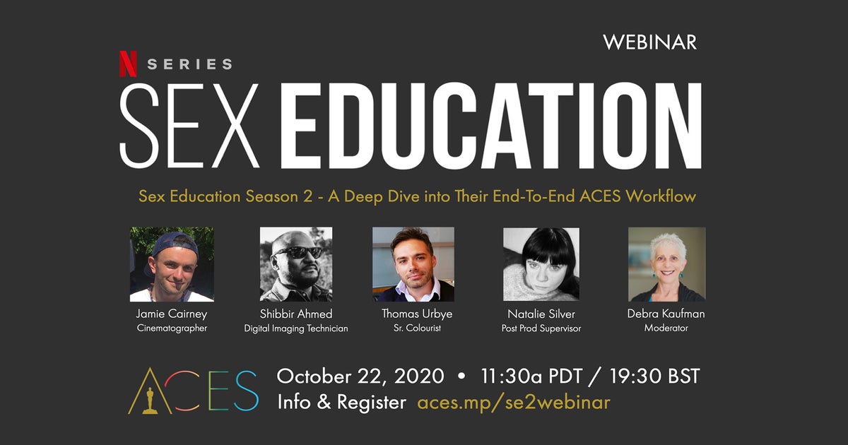 Live Webinar Sex Education Season 2 A Deep Dive Into The End To End