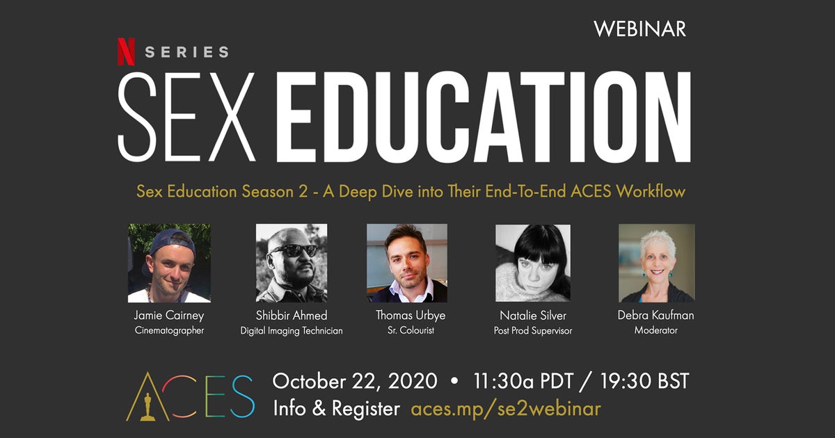Live Webinar Sex Education Season 2 A Deep Dive Into The End To End